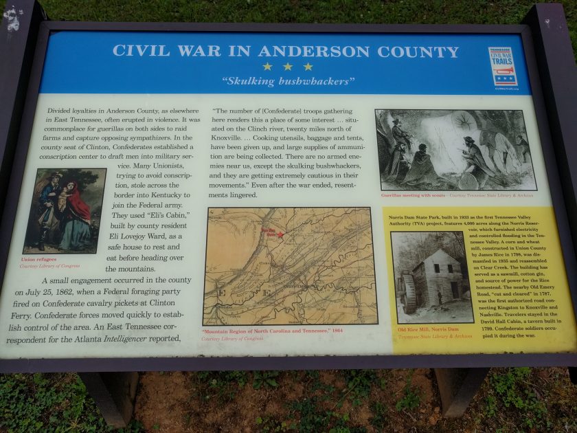 Anderson County Tennessee in the Civil War – Northeast Tennessee Civil War